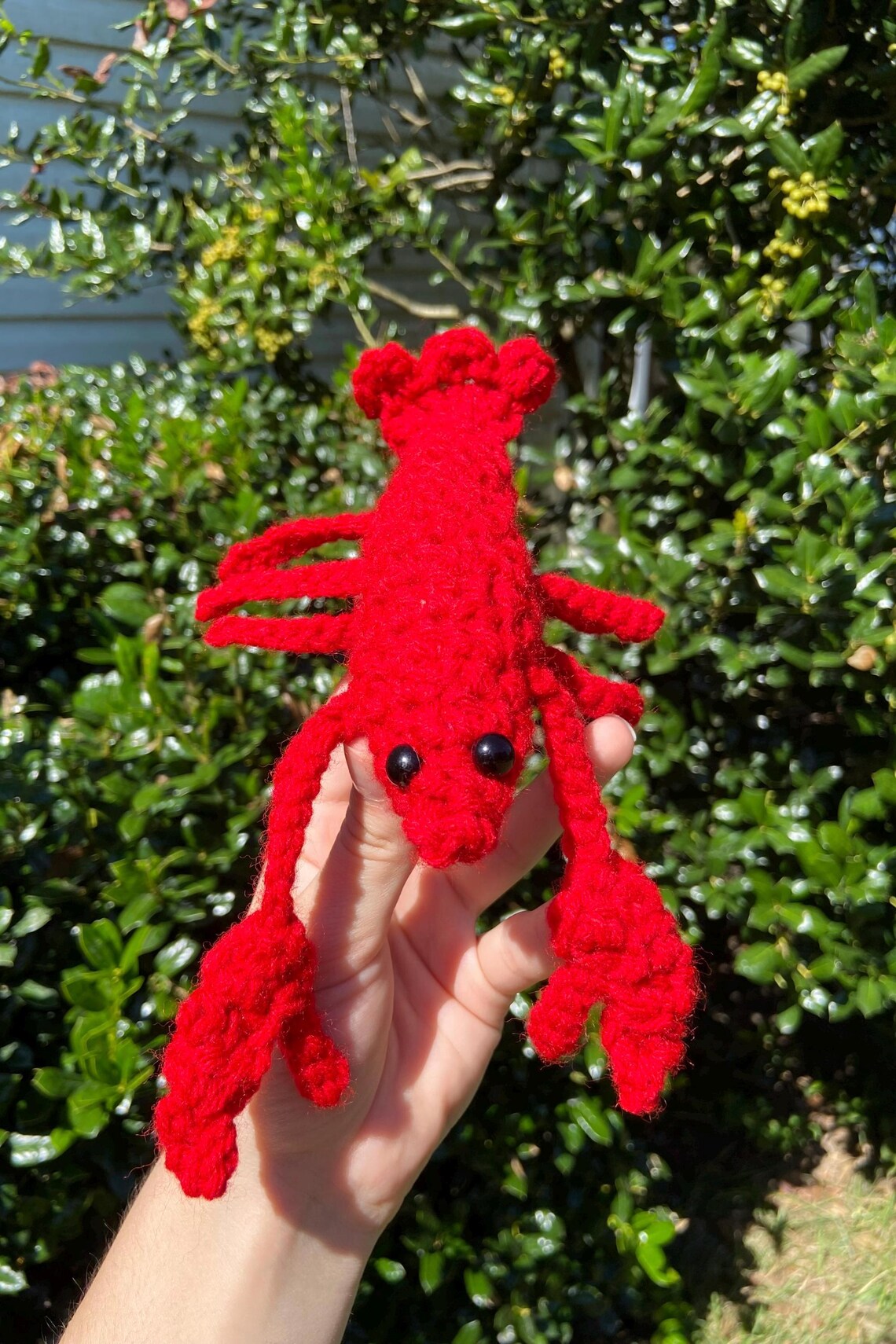 Crochet Crawfish Plush - Etsy