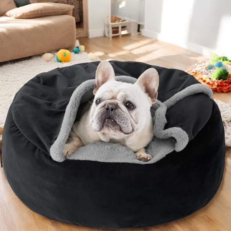 Dog Burrow Bed - Etsy