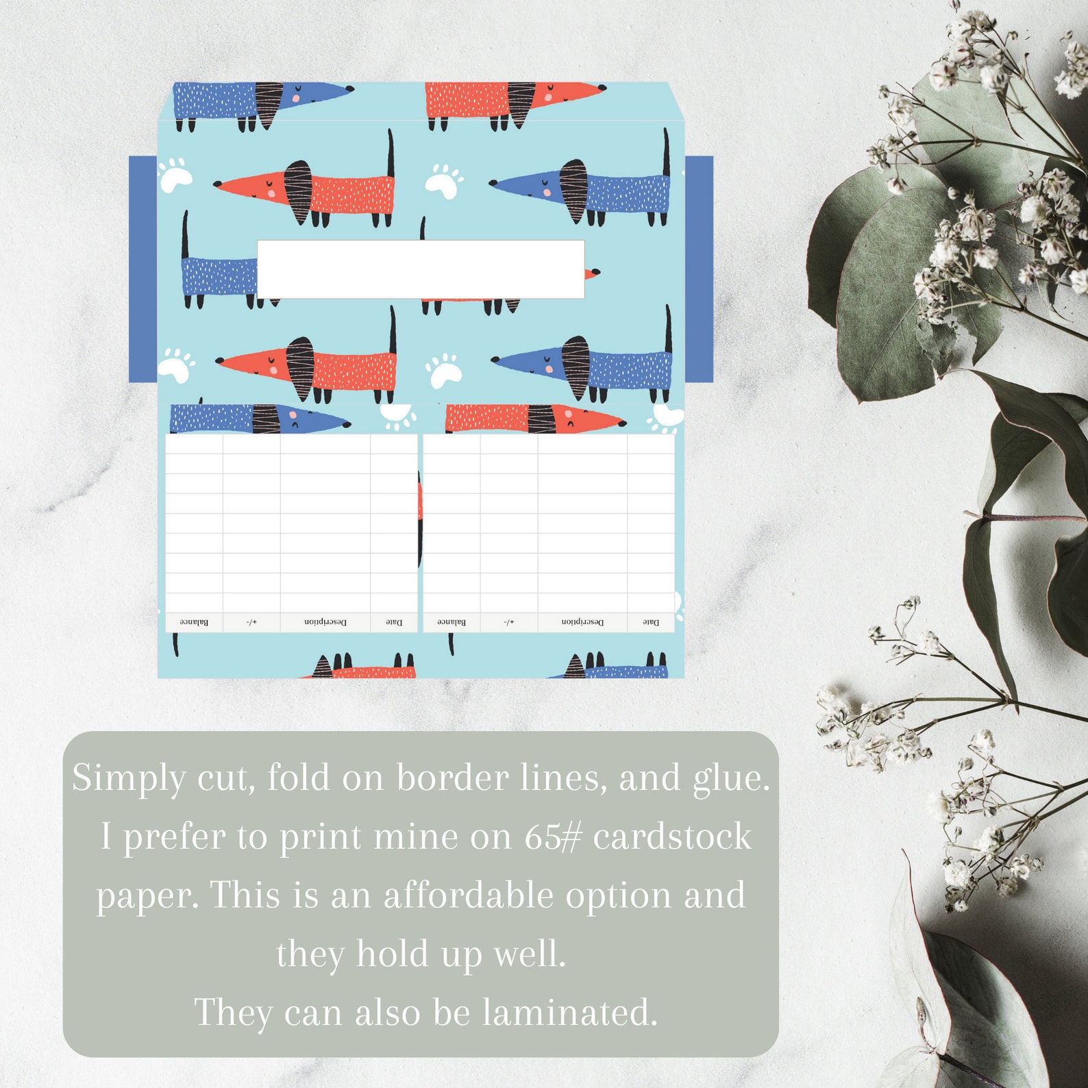 Dog Cash Envelope Cat Cash Envelope Pet Cash Envelope Printable Cash ...