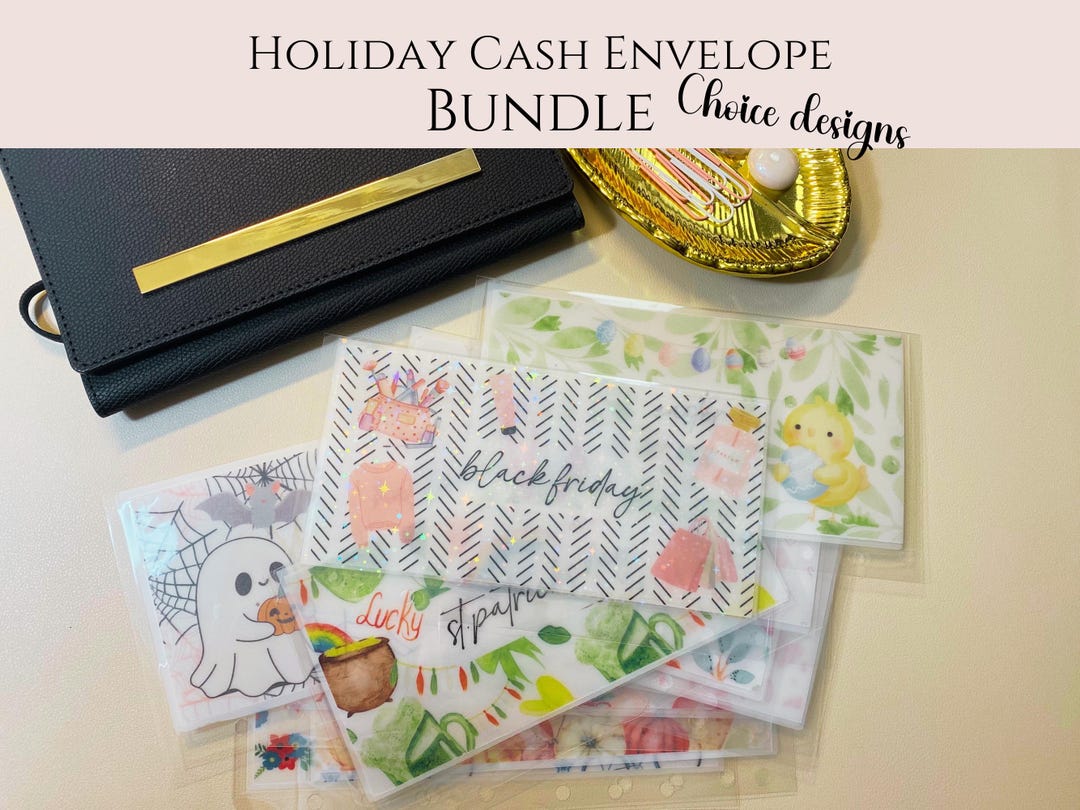 Holiday Cash Envelopes A6 Personal Holiday Cash Envelopes Cash Envelope ...