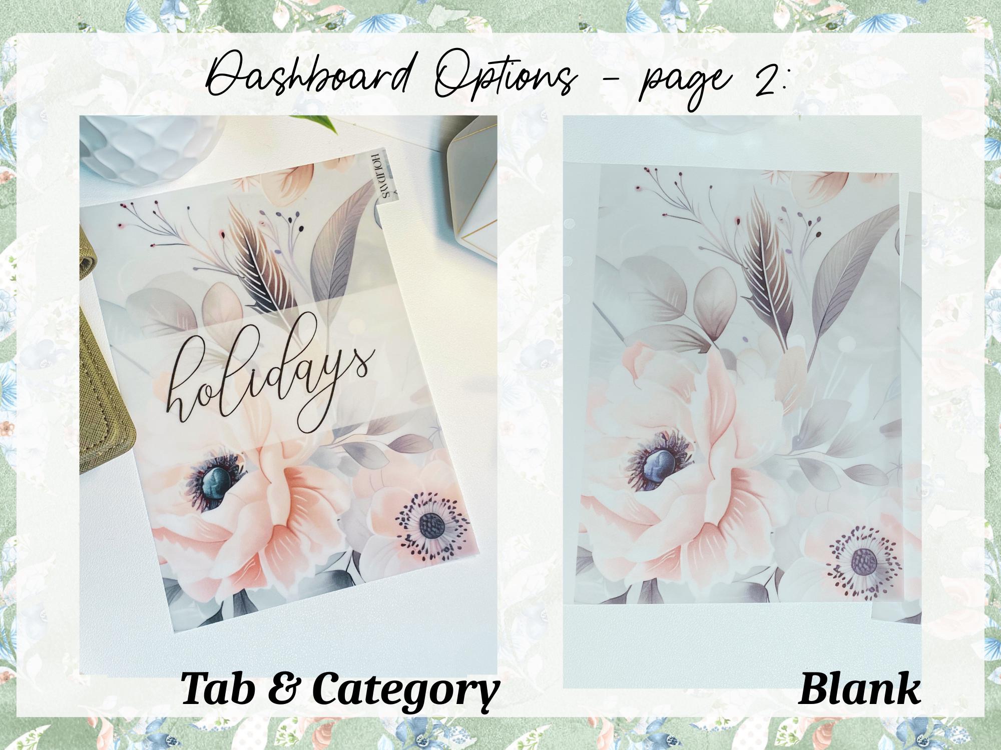 A5 Dashboard A6 Dashboard A7 Dashboard Minimalistic Dashboard Inspirational Dashboard Planner ...