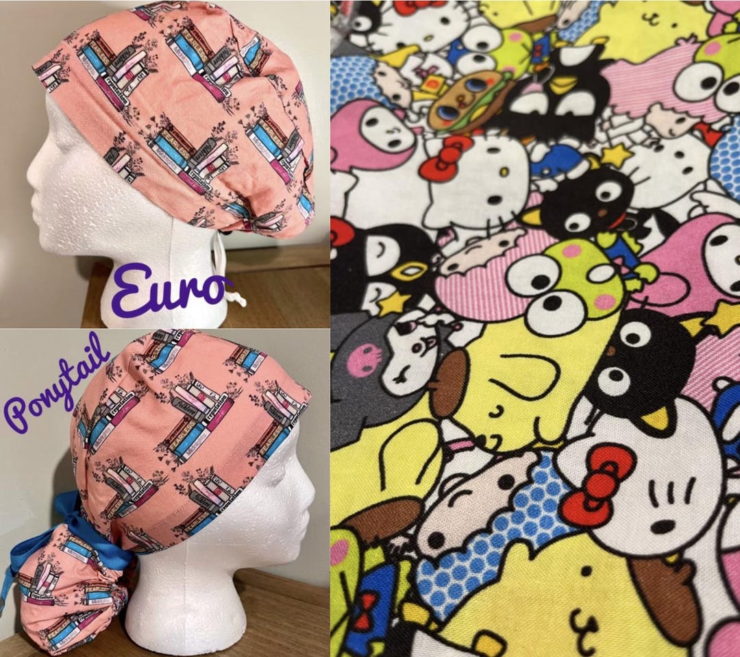 Hello Kitty and Friends Scrub Cap (eurostyle) - Etsy