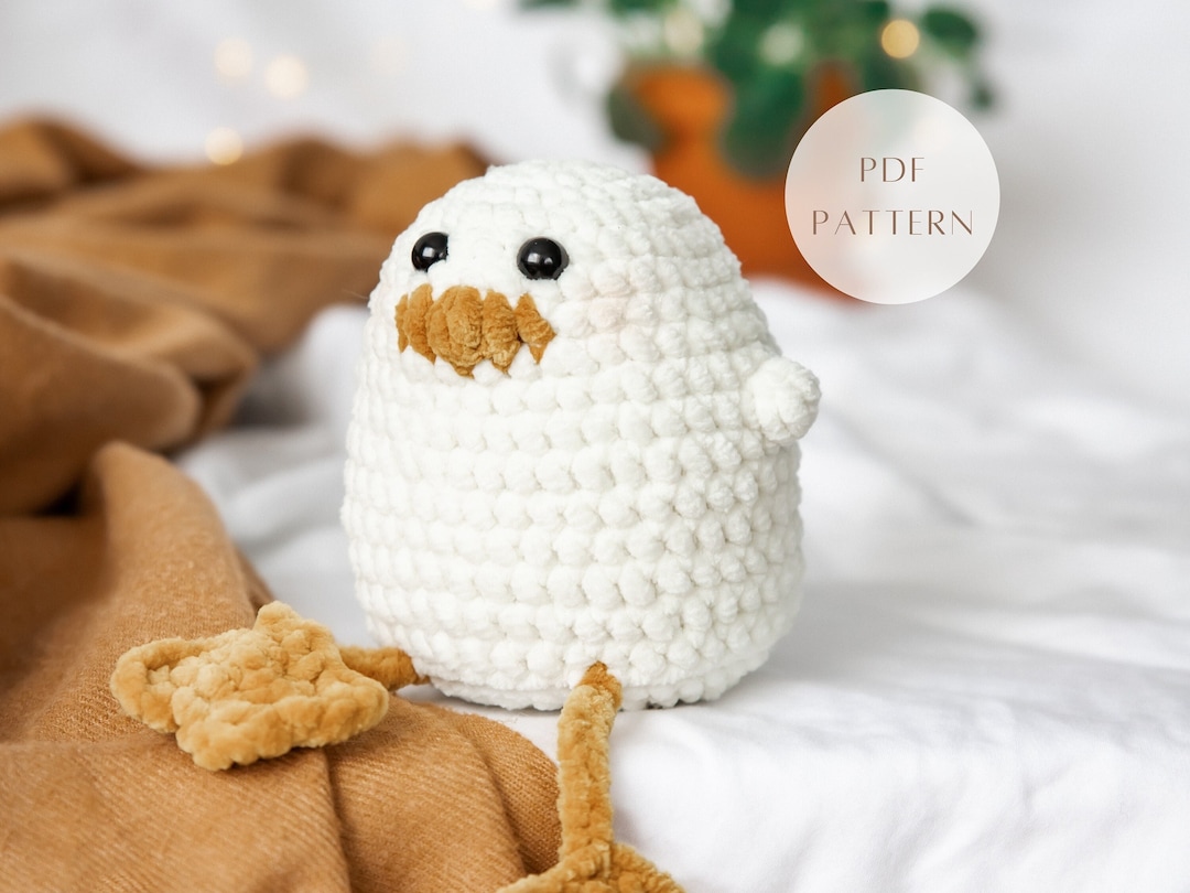 Amigurumi Bird Crochet Pattern No Sew PDF Tutorial Stuffed Animal ...