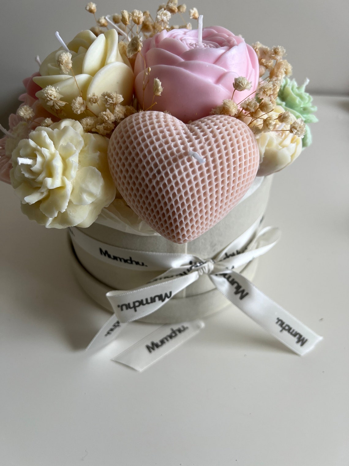 Candlebox Medium Size in Soft Colors / Candle Box as a Gift or Just ...