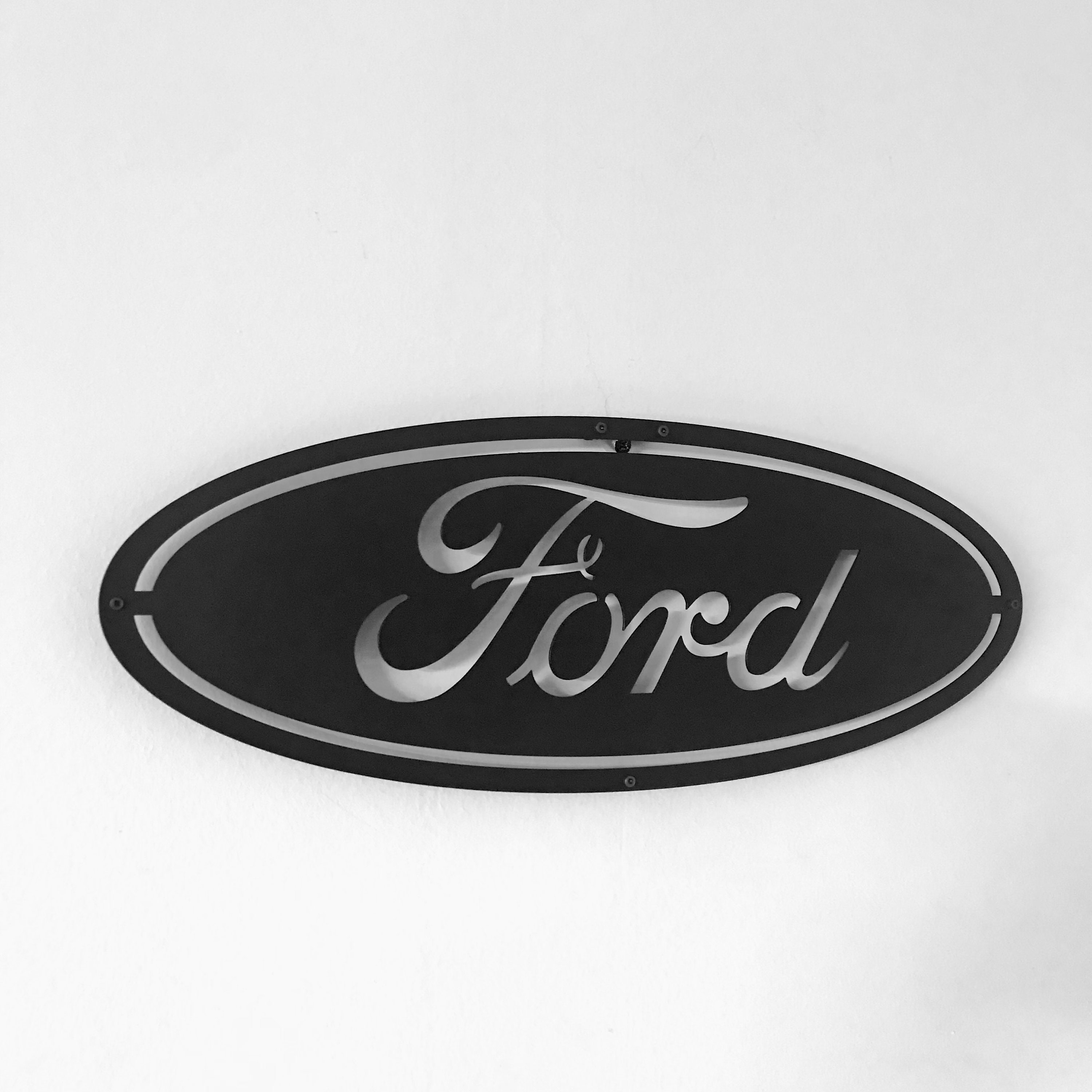 Ford Metal Led Sign, Ford Garage Decor, Ford Sign, Car Decor, Ford Led ...
