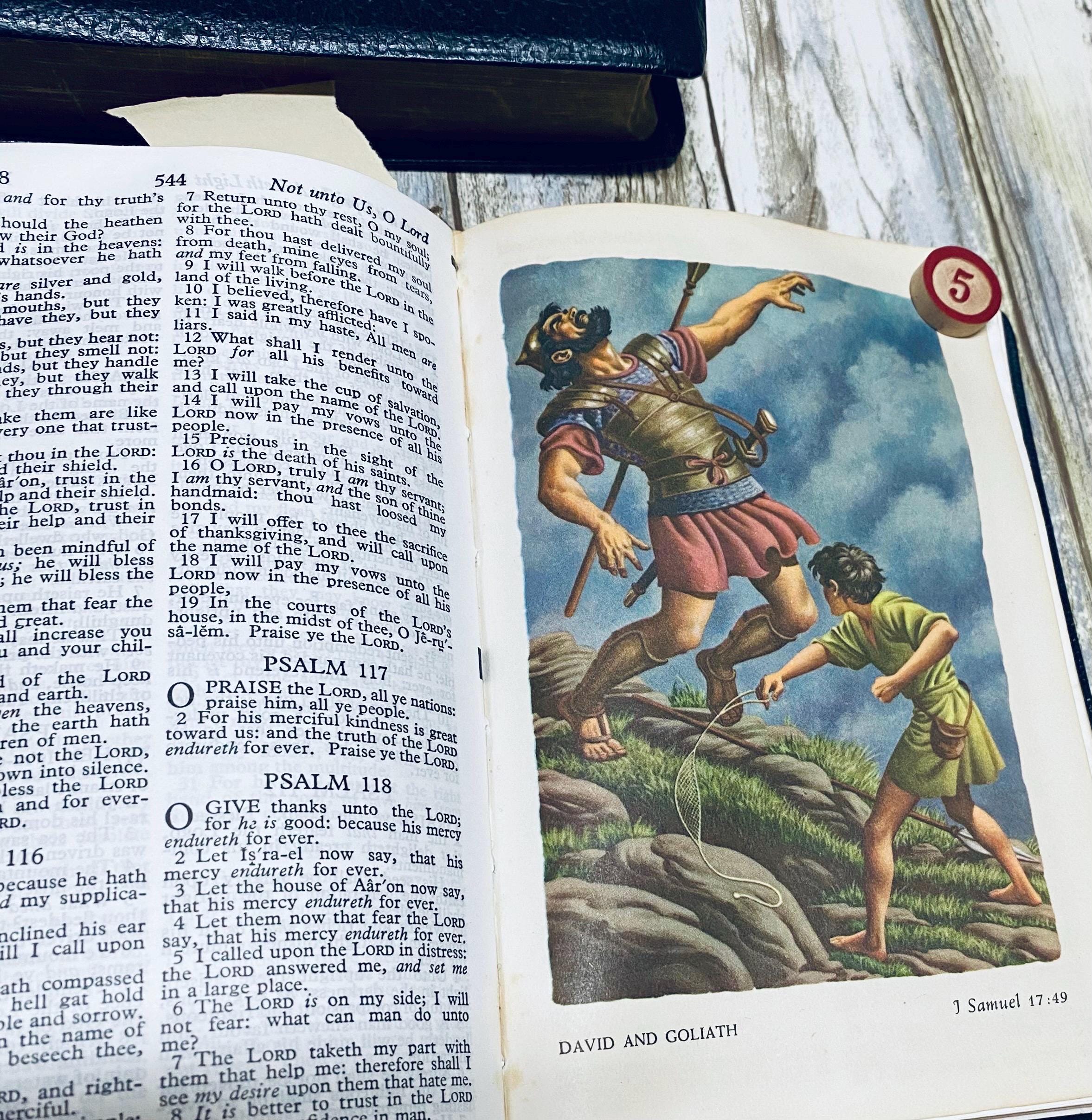 Your Choice 1950s Vintage Tattered Antique Bible, Worn Leather Covered ...
