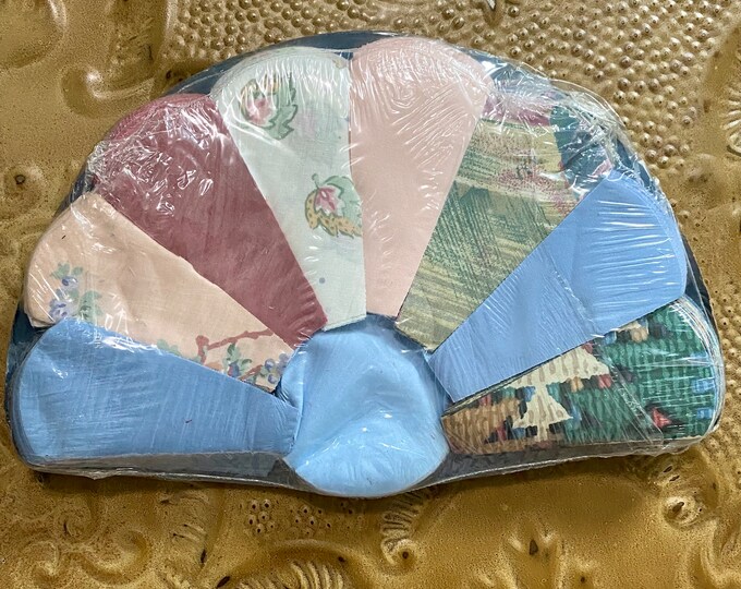 Vintage Pre-cut Patchwork Dresden Plate Kit by Granny's Quilting Shapes ...