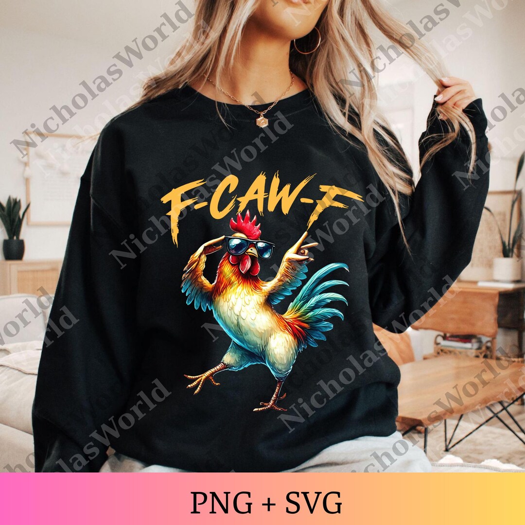 Humour png F-Caw-F, png drôle de coq meme, F-TCA-F poulet svg, png ...