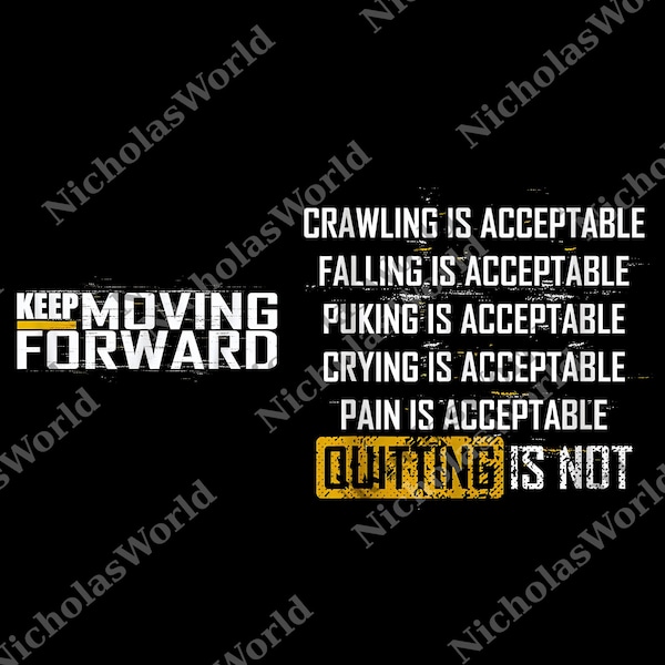 Keep Moving Forward - Etsy