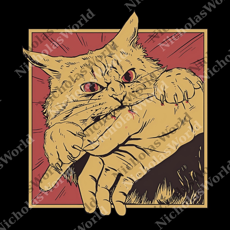 Japanese Cat Rescue - Etsy UK