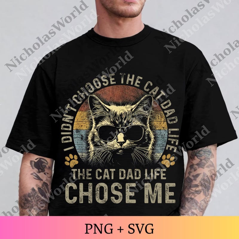Cat Dad Choose - Etsy