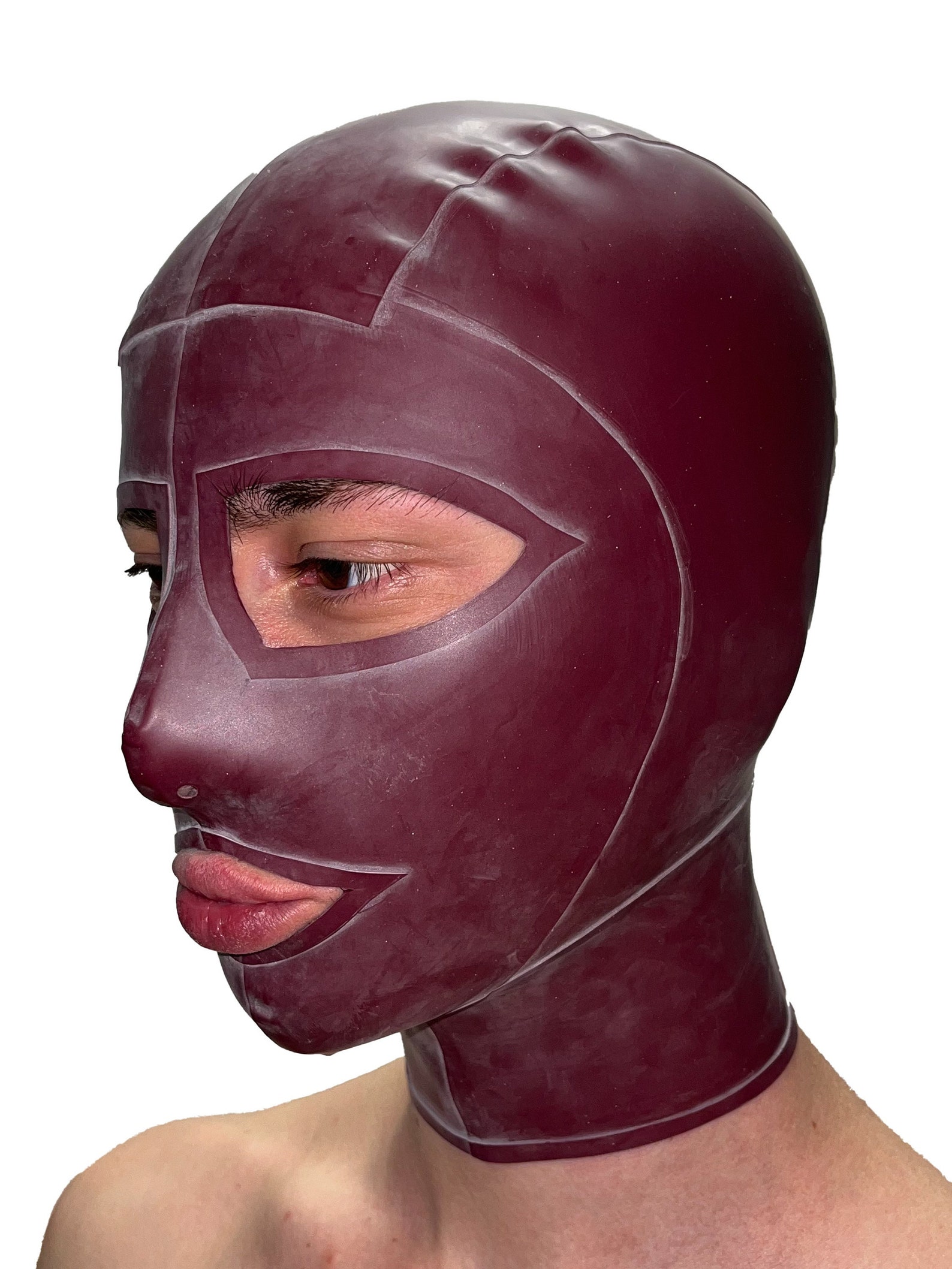 Latex Hood Mask Pattern - Etsy