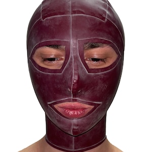 Latex Hood Mask Pattern - Etsy