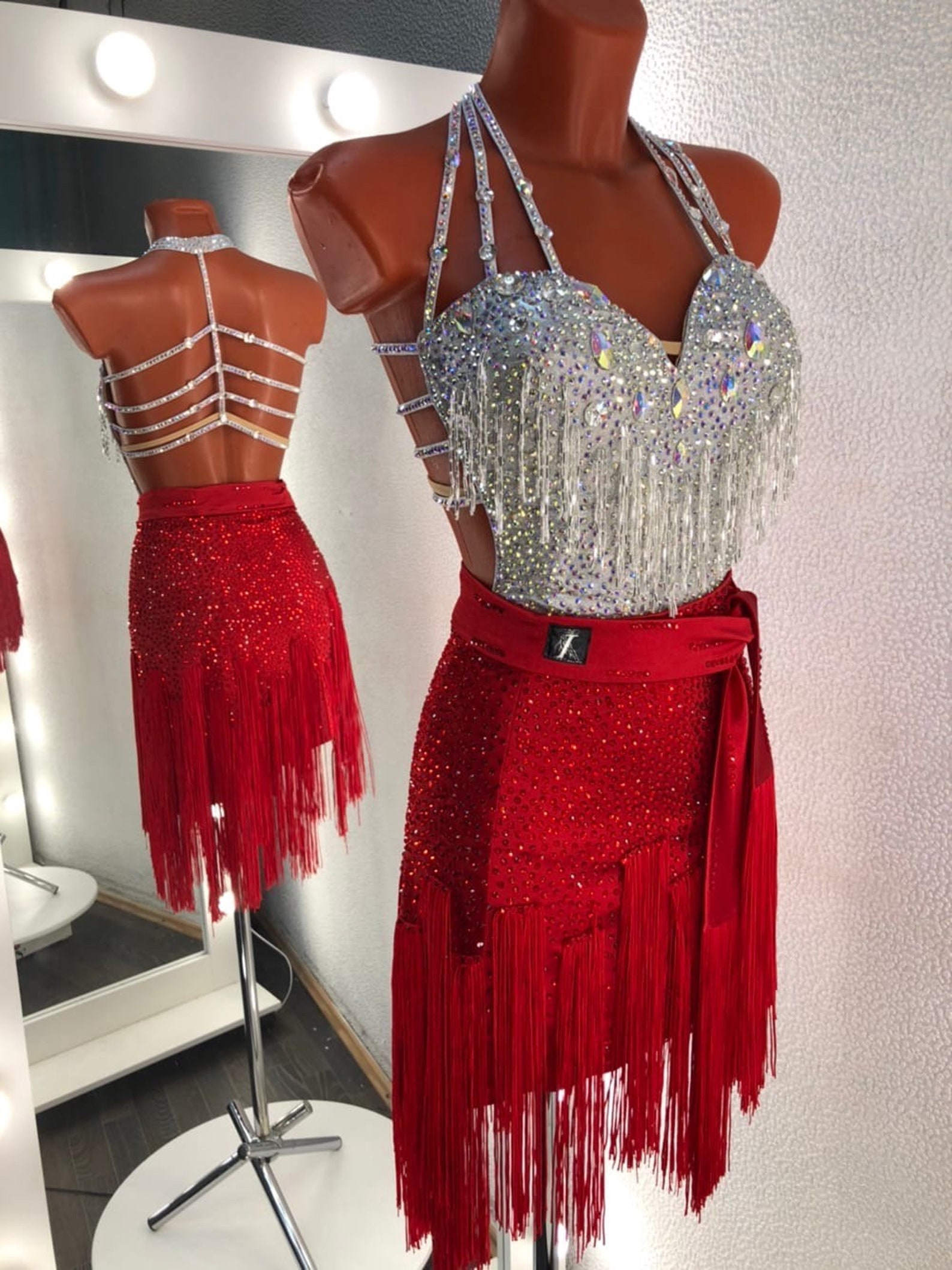 Latin Ballroom Dress. Rhythm Dress. Competition Dress. Latin Dance ...
