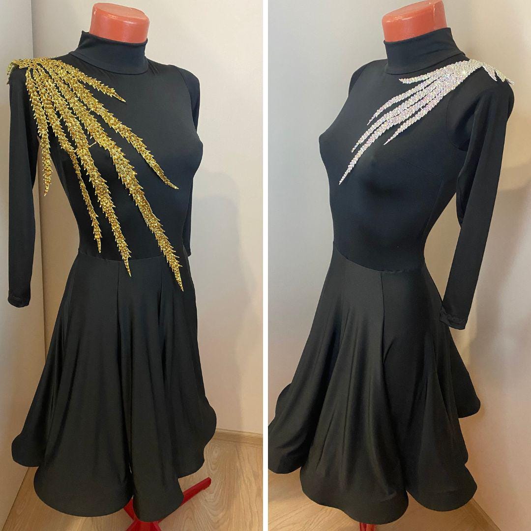 Latin Ballroom Dress. Rhythm Dress. Ready Dress S/M Size. Competition ...