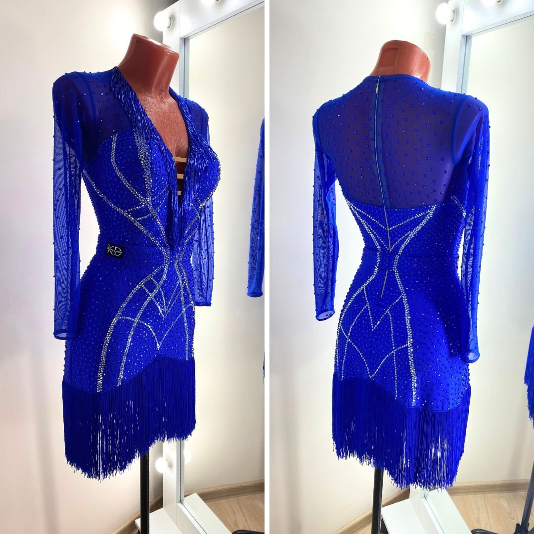 Latin Ballroom Dress. Rhythm Dress. Competition Dress. Latin Dance ...