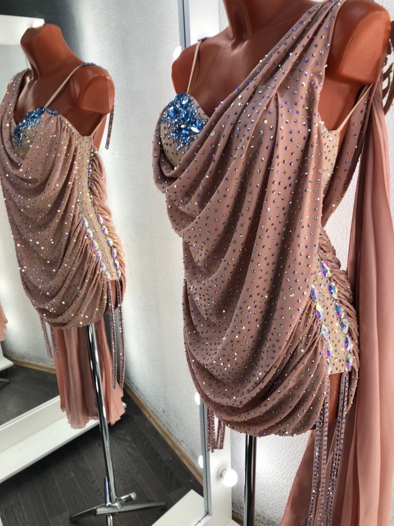 Latin Ballroom Dress. Rhythm Dress. Competition Dress. Latin Dance ...