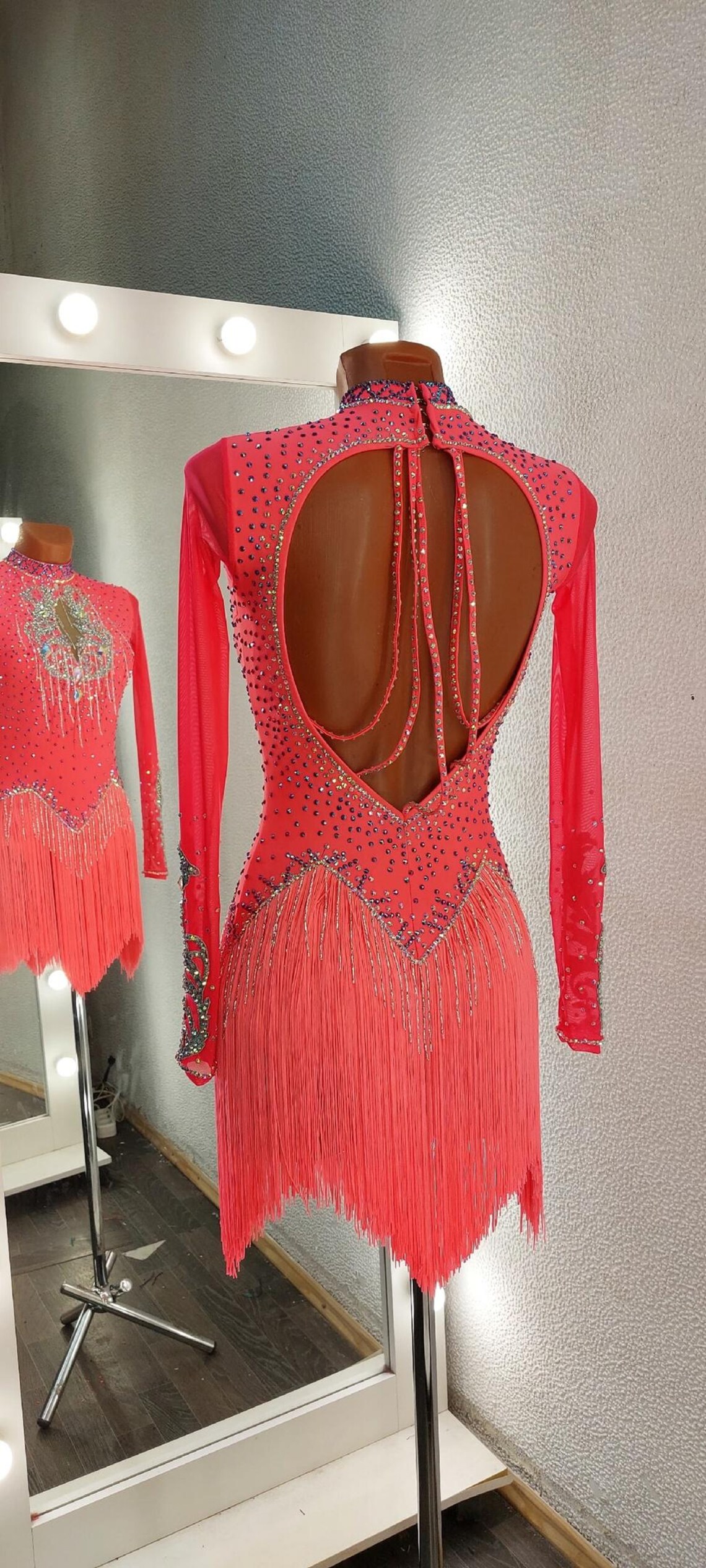 Latin Ballroom Dress.latin Dance Dress.salsa Dress.ballroom Dresses ...