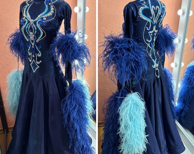 Ballroom Dance Dress Sewing Pattern, Standard Ballroom Dance Dress ...
