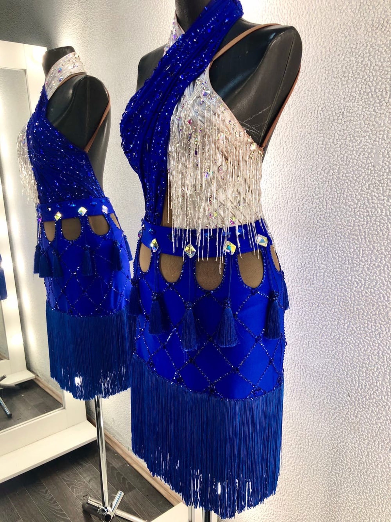 Latin Ballroom Dress. Rhythm Dress. Competition Dress. Latin Dance ...