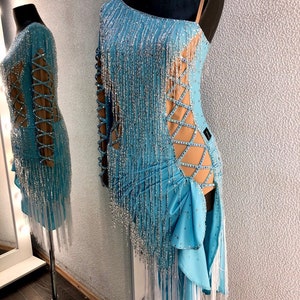 Latin Ballroom Dress. Rhythm Dress. Competition Dress. Latin Dance ...