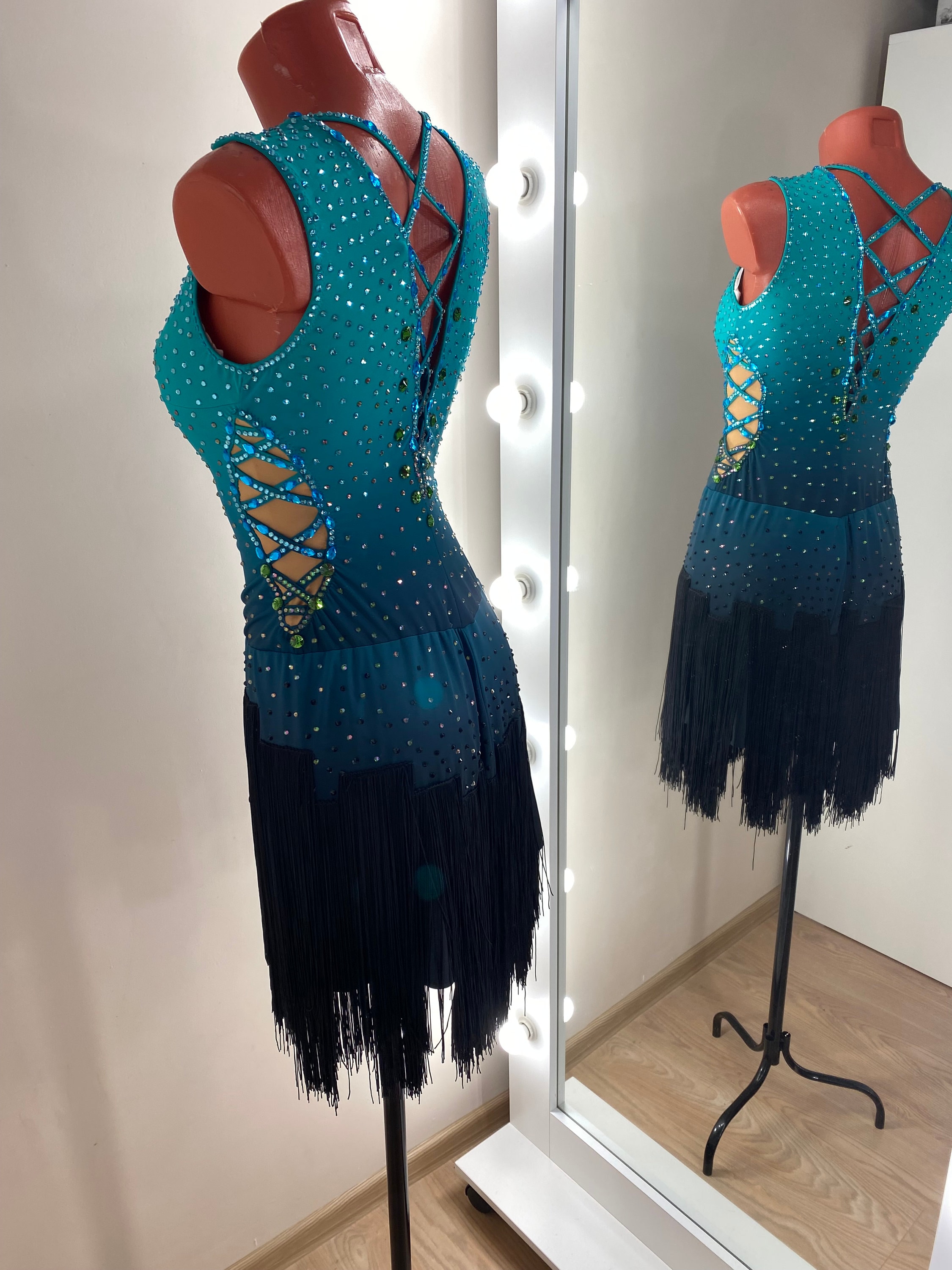 Latin Ballroom Dress.latin Dance Dress.salsa Dress.ballroom Dresses ...