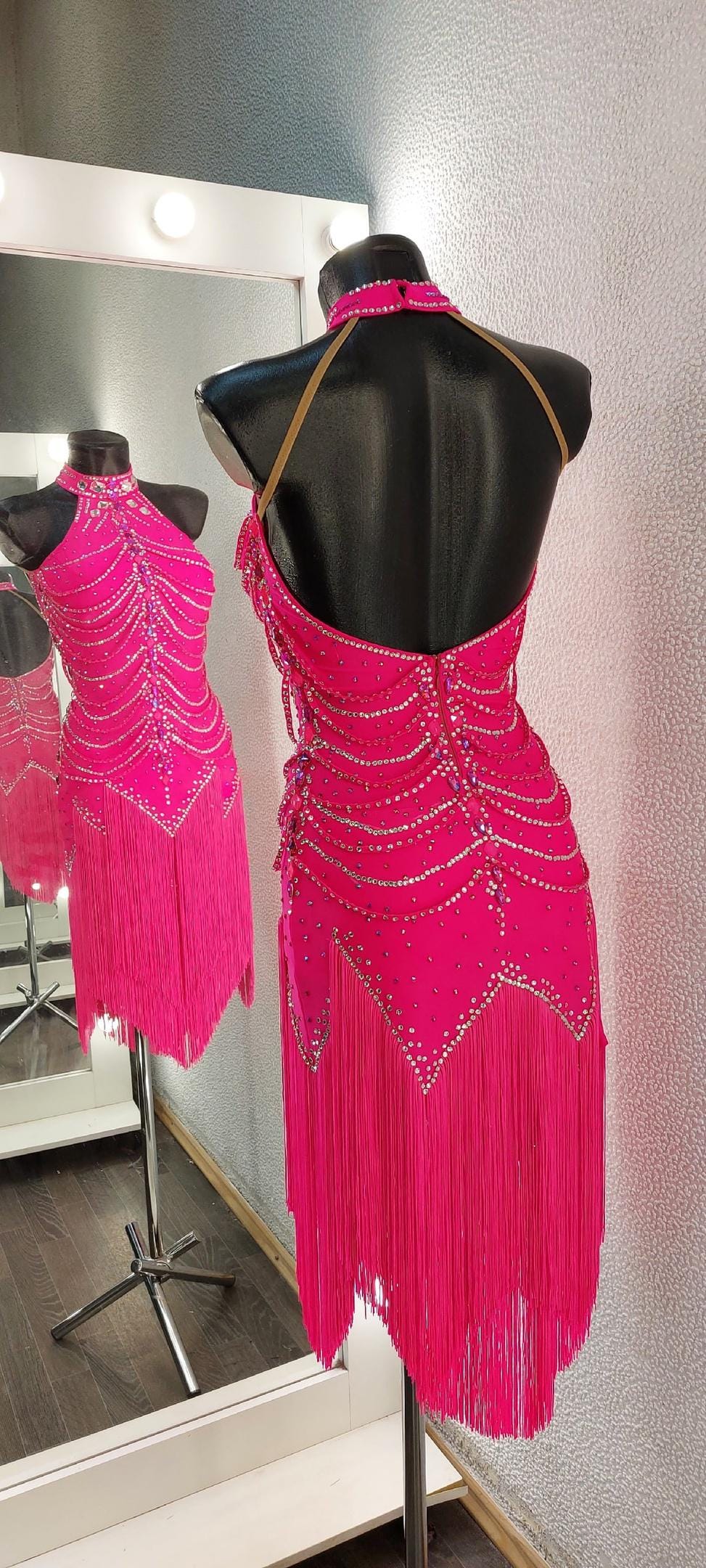 Latin Ballroom Dress. Rhythm Dress. Competition Dress. Latin Dance ...