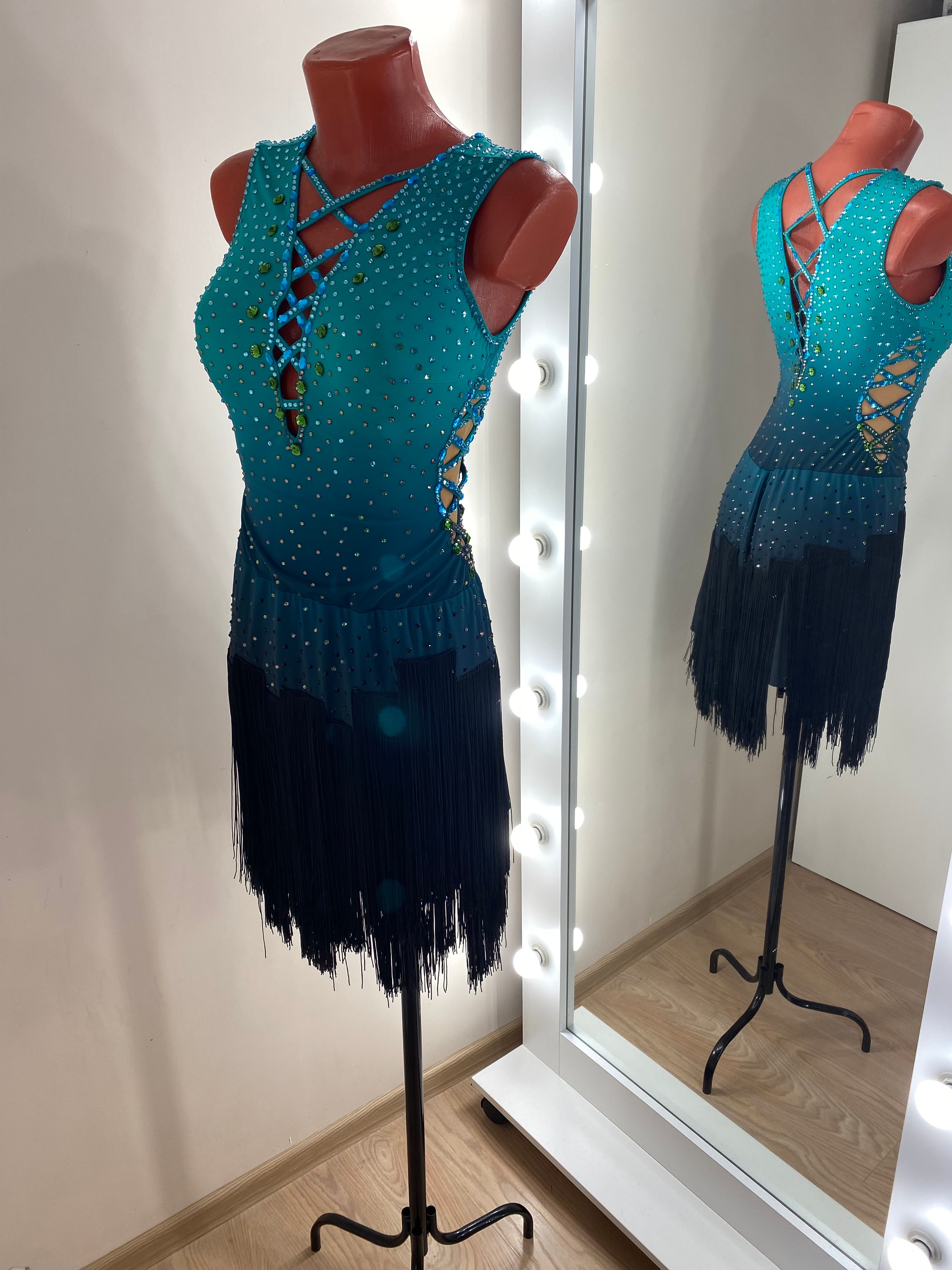 Latin Ballroom Dress.latin Dance Dress.salsa Dress.ballroom Dresses ...