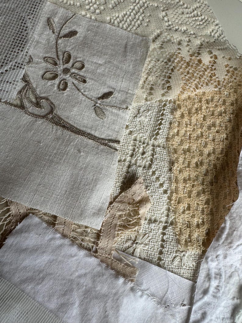 Fabric Bundle All Natural #6 Mixed Media Ephemera - Etsy