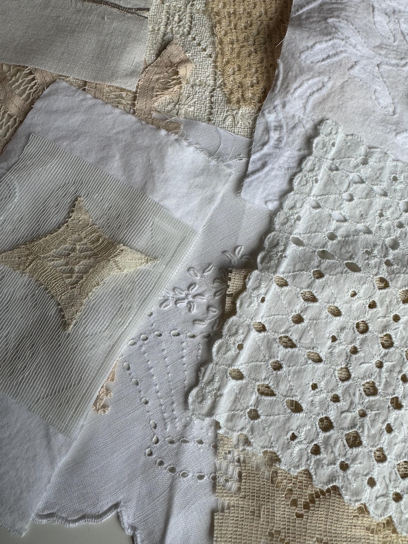Fabric Bundle All Natural #6 Mixed Media Ephemera - Etsy