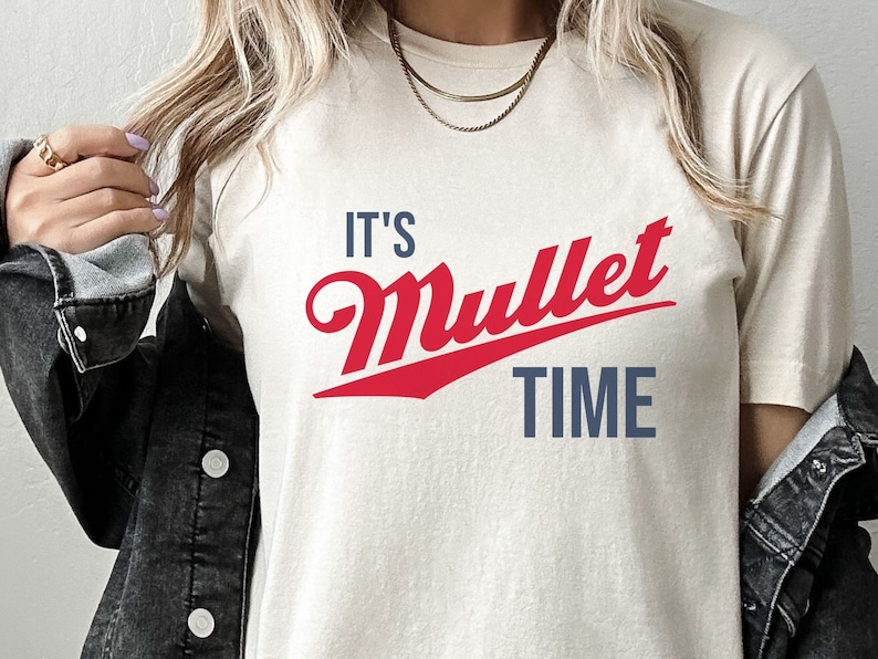 PNG It's Mullet Time Trendy Sublimation Digital - Etsy