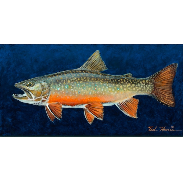Trout Print - Etsy
