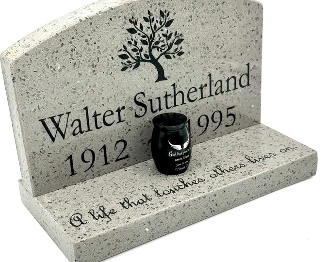 Miniature Headstones, Custom Engraved! Hand Made Mini Memorials ...