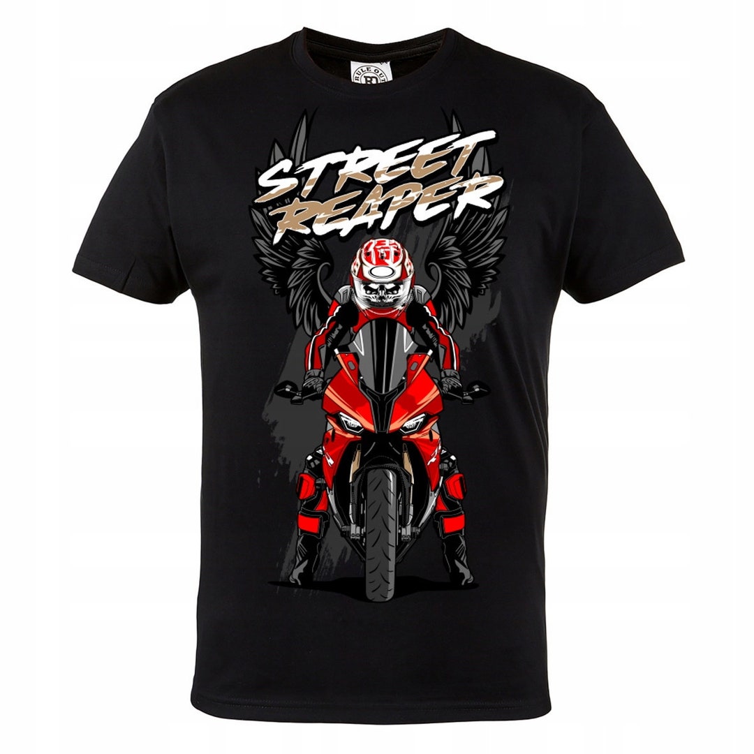 Motorcycle T-shirt Sportbike Racing Tee Superbike Enthusiast Apparel ...