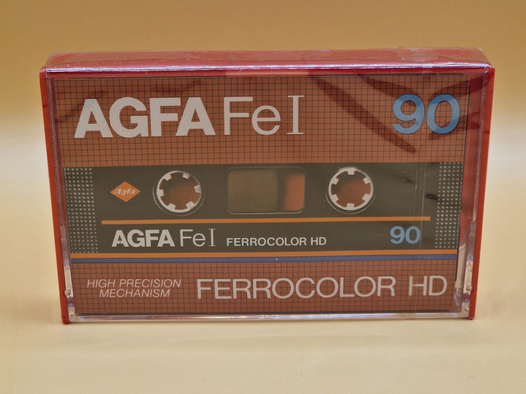 AGFA Fei C-90 Blank Audio Cassette Tape New - Etsy