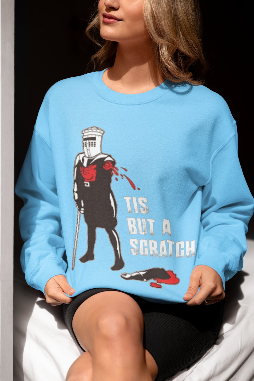 Tis but A Scratch Shirt - Graphic T-shirt, Retro Shirt, Vintage Shirt ...