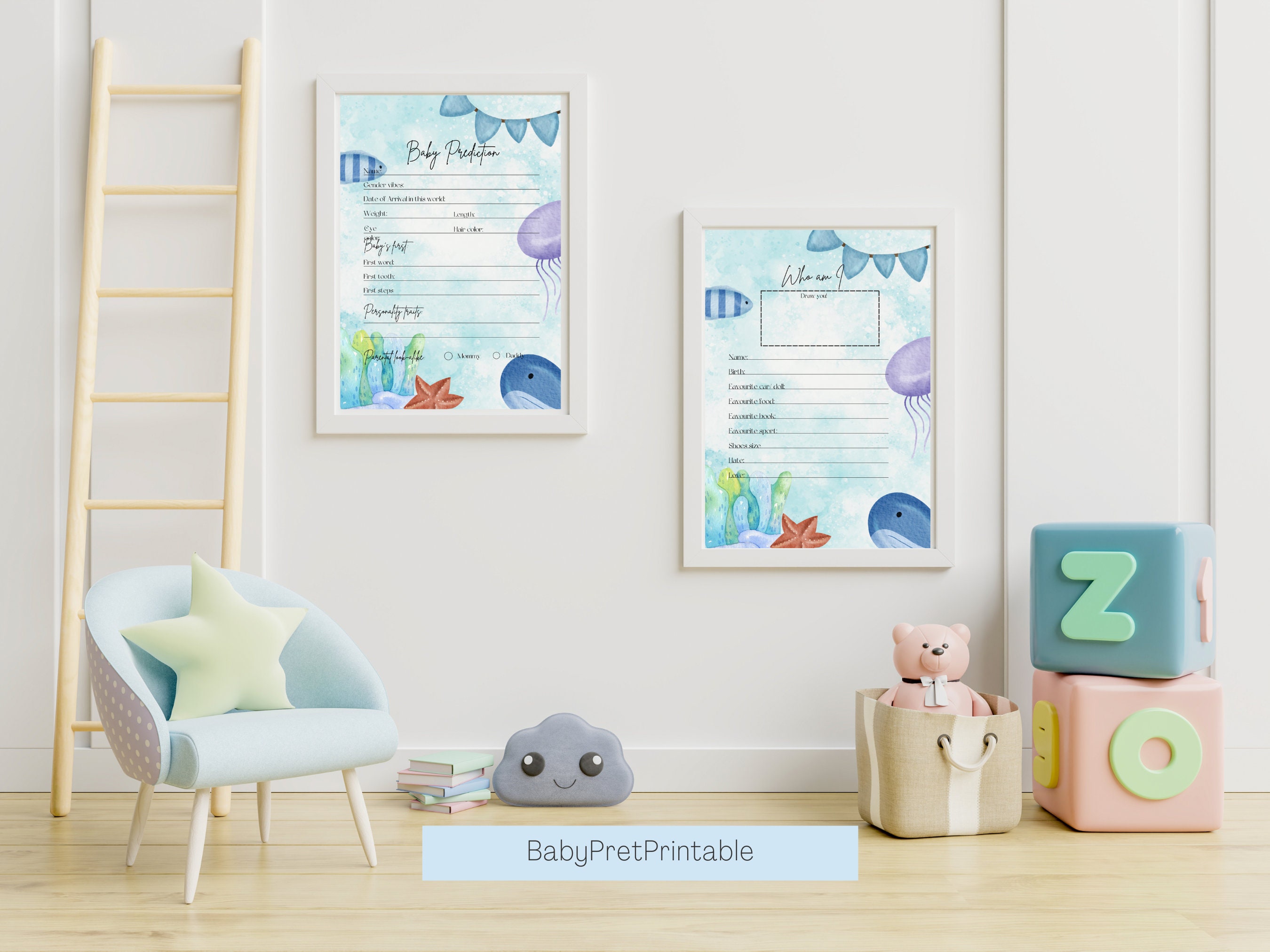 Under the Sea Delights: Baby Shower Games With an Ocean Theme! | Baby ...