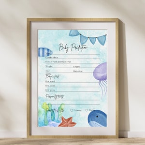 Under the Sea Delights: Baby Shower Games With an Ocean Theme! | Baby ...