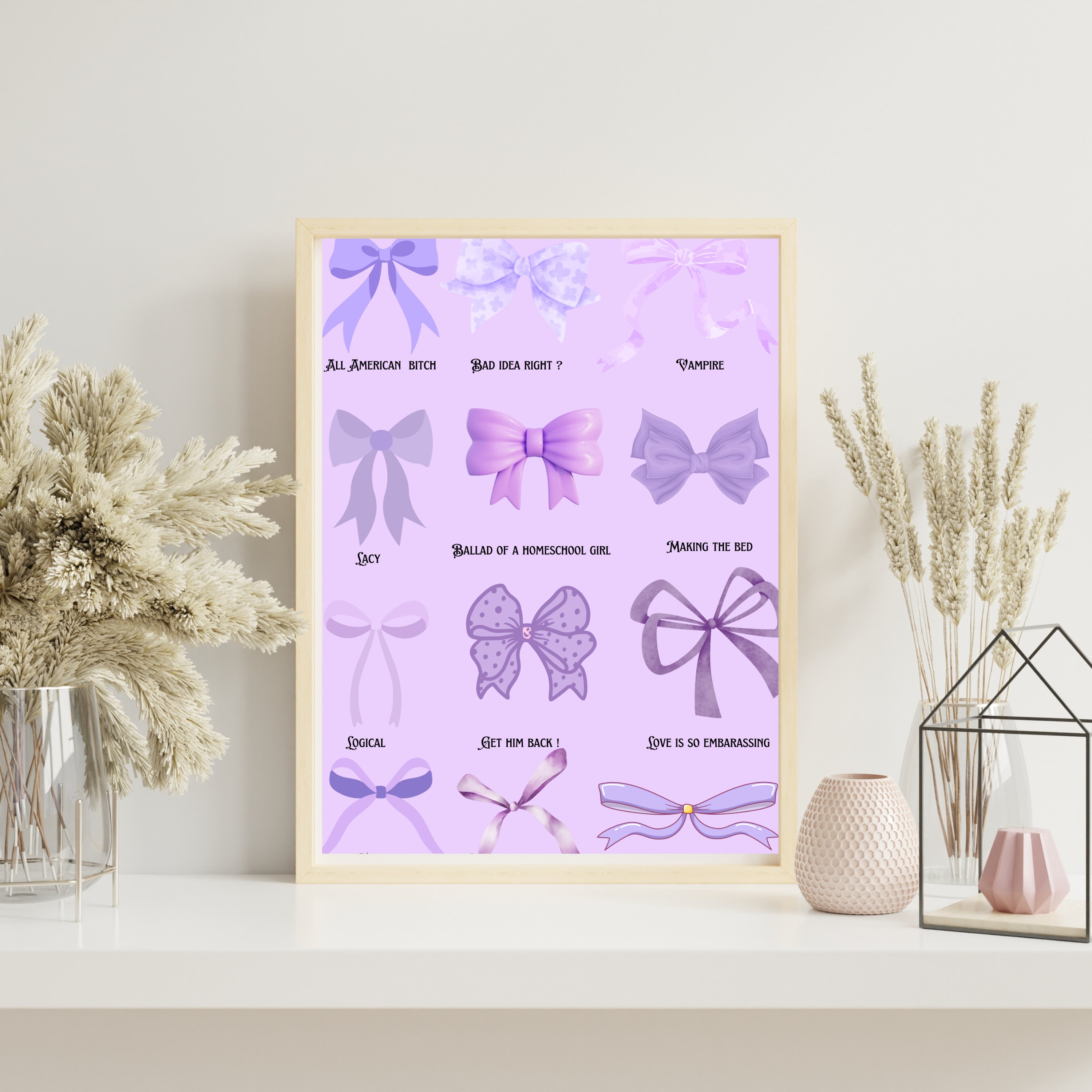 Olivia Rodrigo GUTS Album Poster Bundle Set of 4 Olivia Rodrigo Wall ...