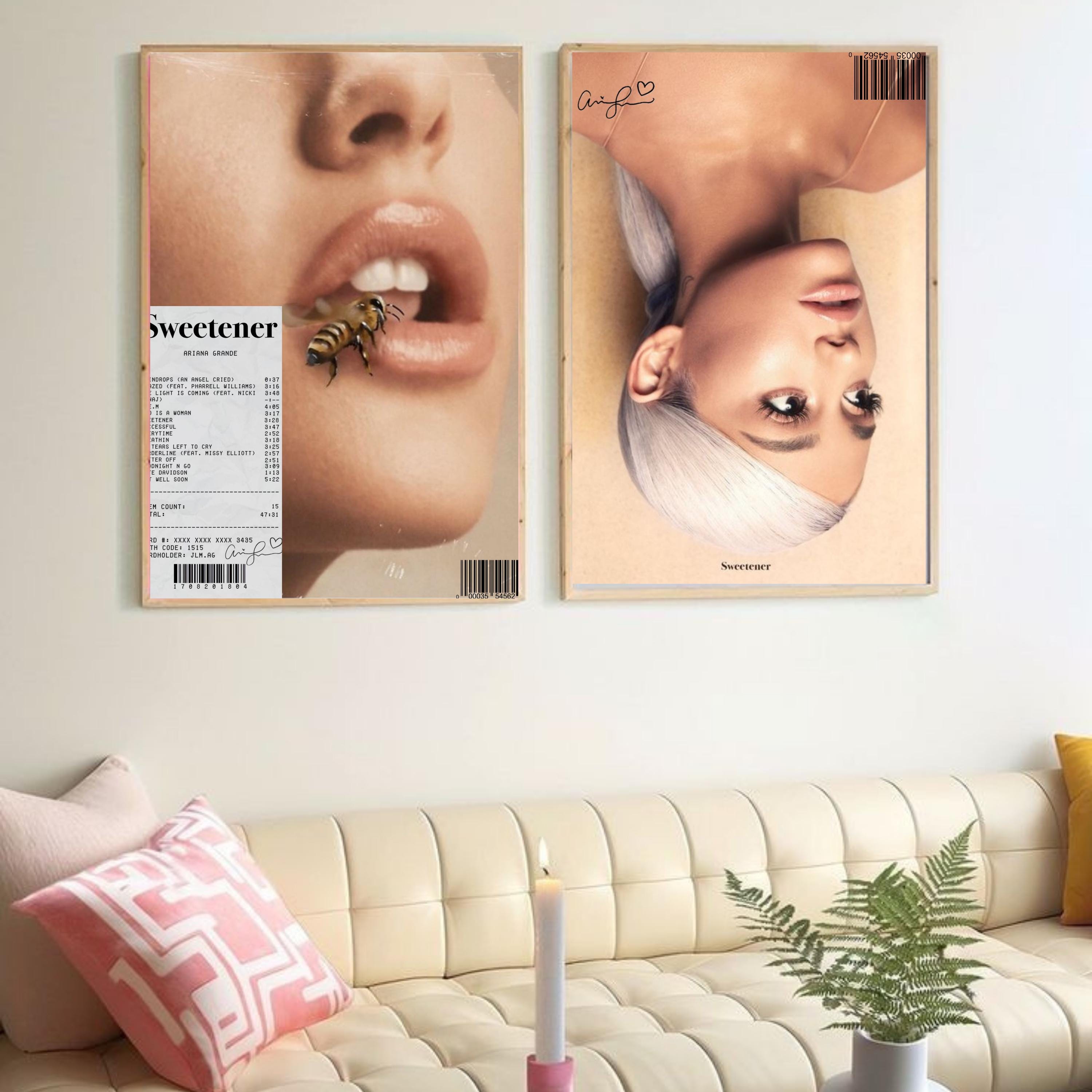 Ariana Grande Sweetener Album Poster | Ariana Grande Poster | Sweetener ...