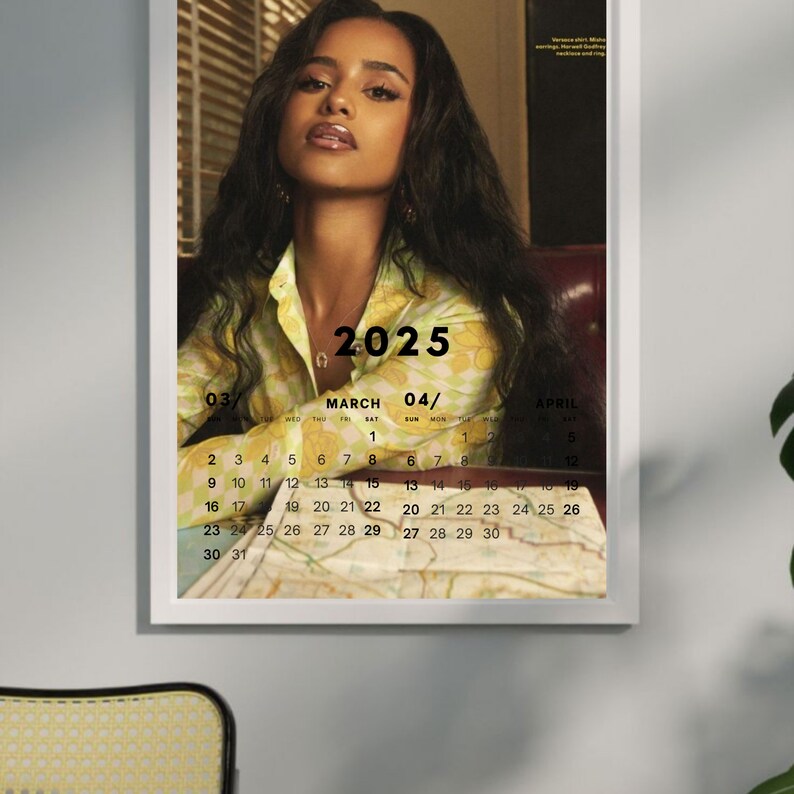Tyla 2025 Calendar | Tyla Poster | Tyla Fan Art Print - Etsy
