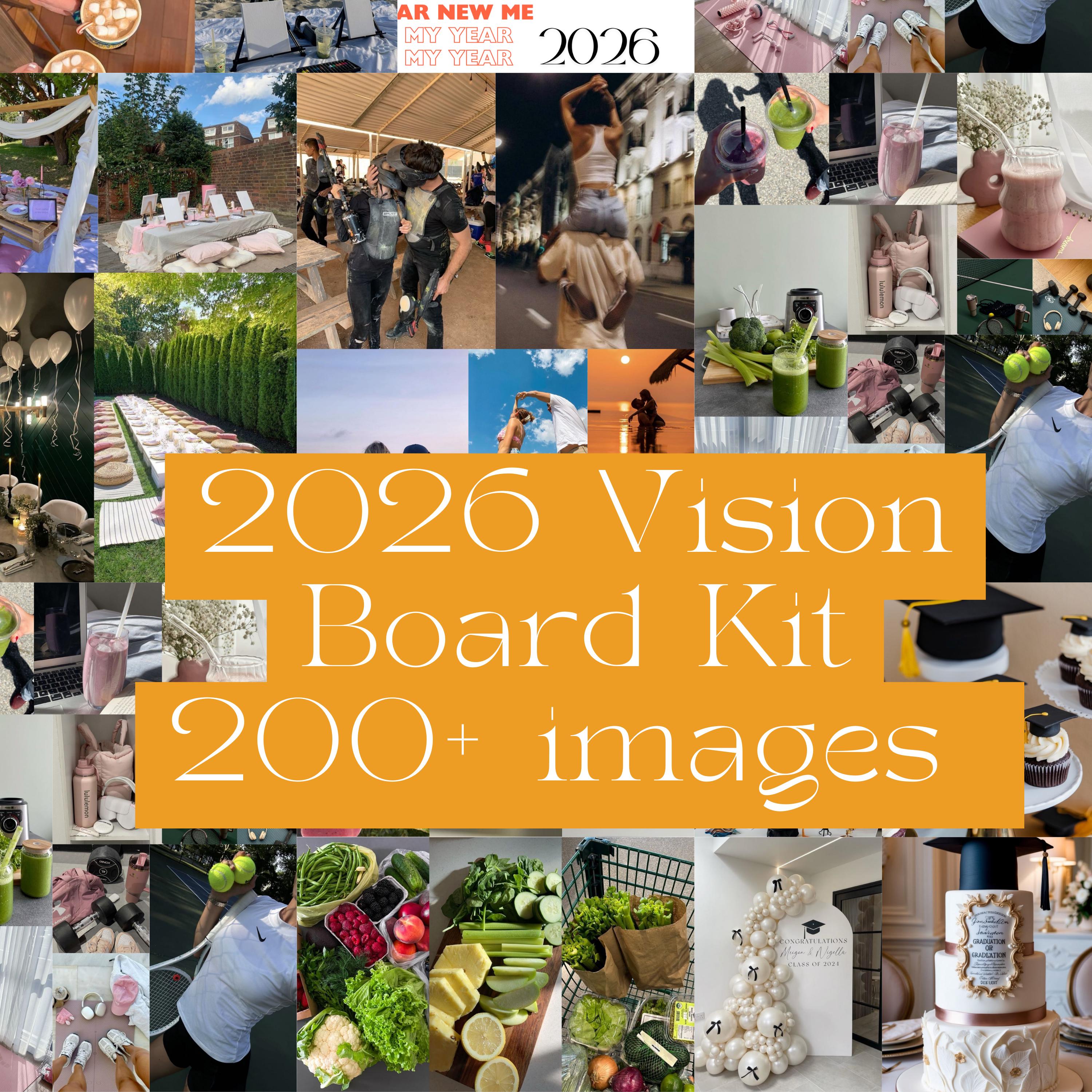 2026 Vision Board Kit: 200+ Aesthetic Images (printable) - Etsy