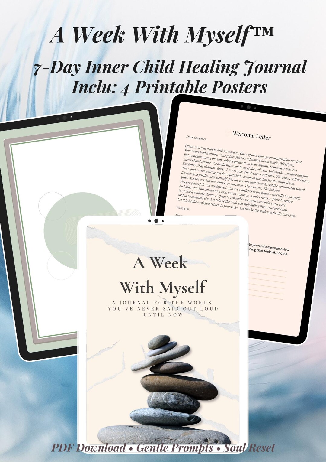 Shadow Work Journal: 7-day Inner Child Healing (printable PDF) - Etsy