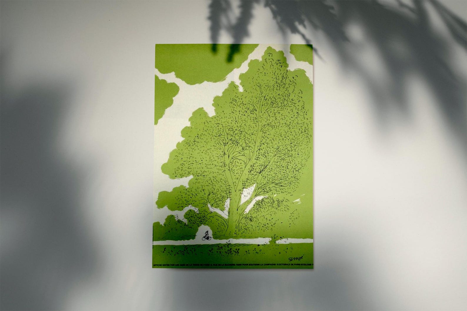 Tree Drawing Print, Vintage Tree Drawing Enhanced, Printable Tree Art ...