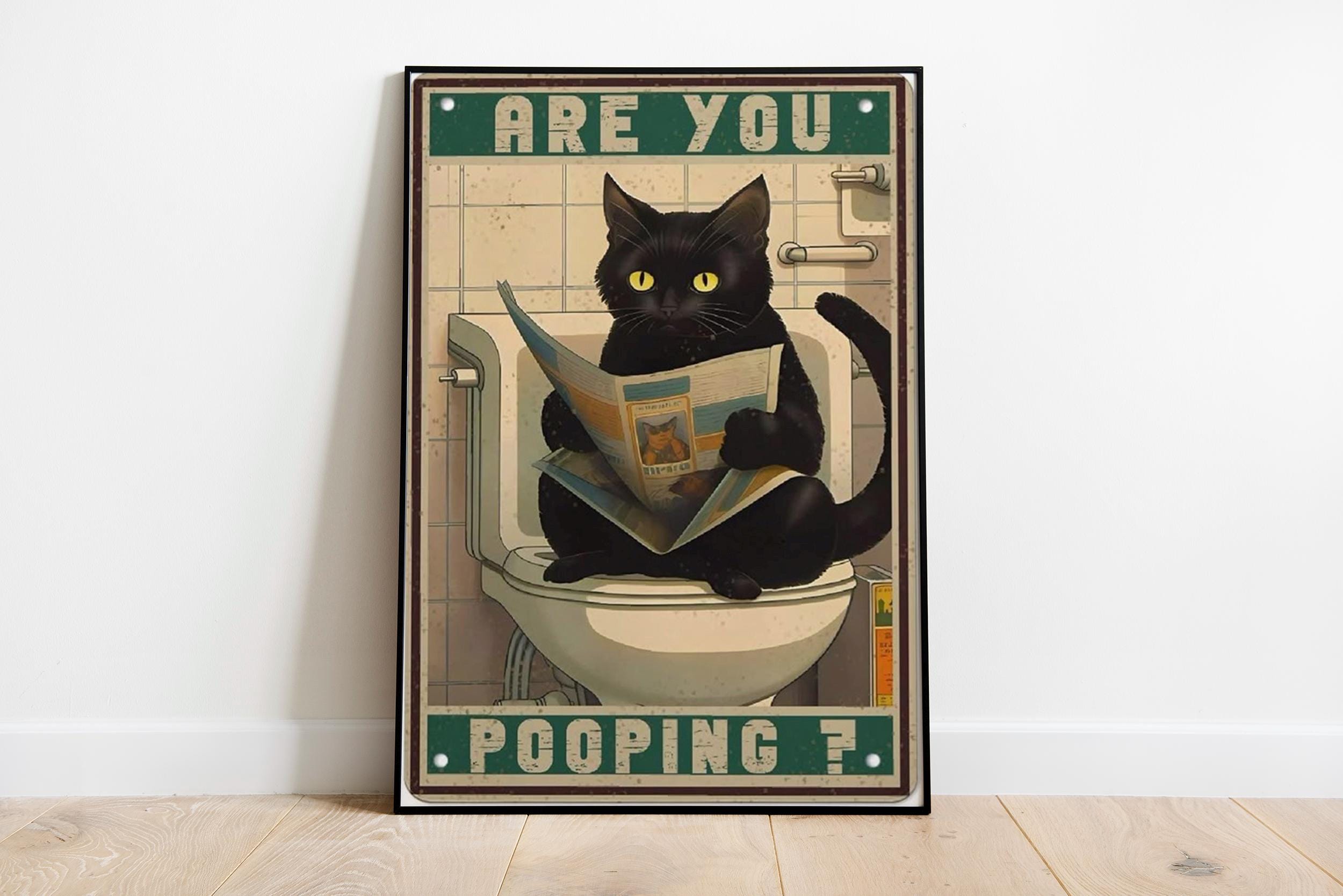 Are You Pooping? Poster, Poster for Wall Decor, Funny Animal Poster ...