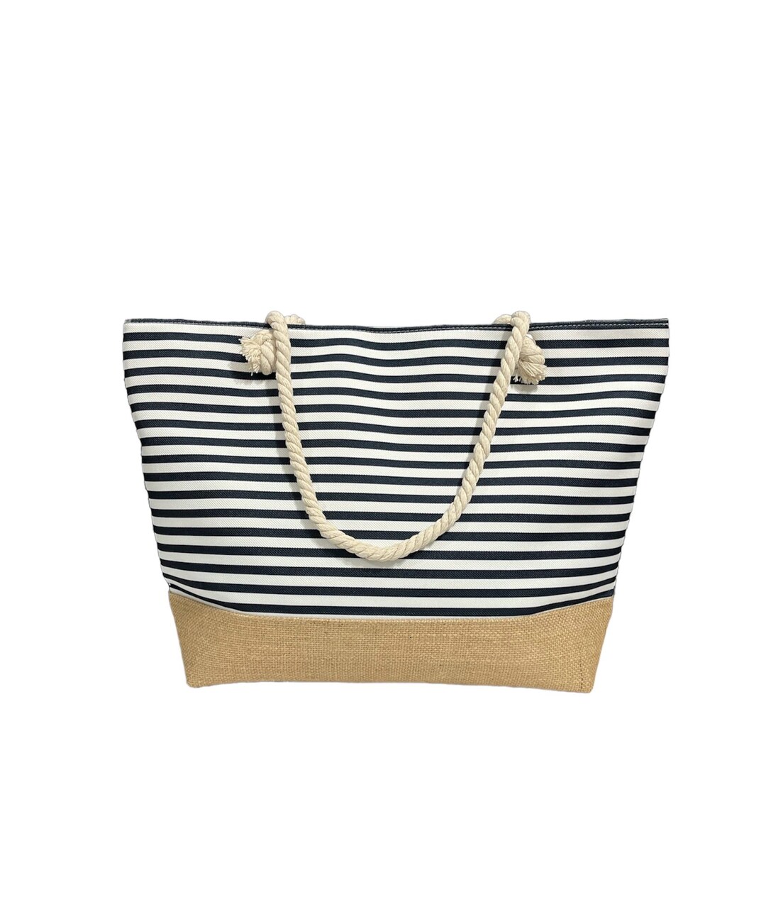 Personalized Sailor Beach Bag,beach Bag,striped Sunscreen Bag,large ...