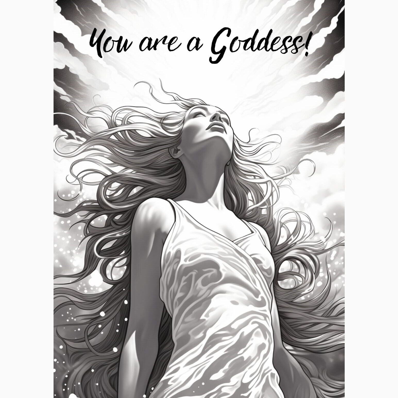 100 Powerful Women Coloring Posters. Raise Self-esteem, Reduce Stress ...