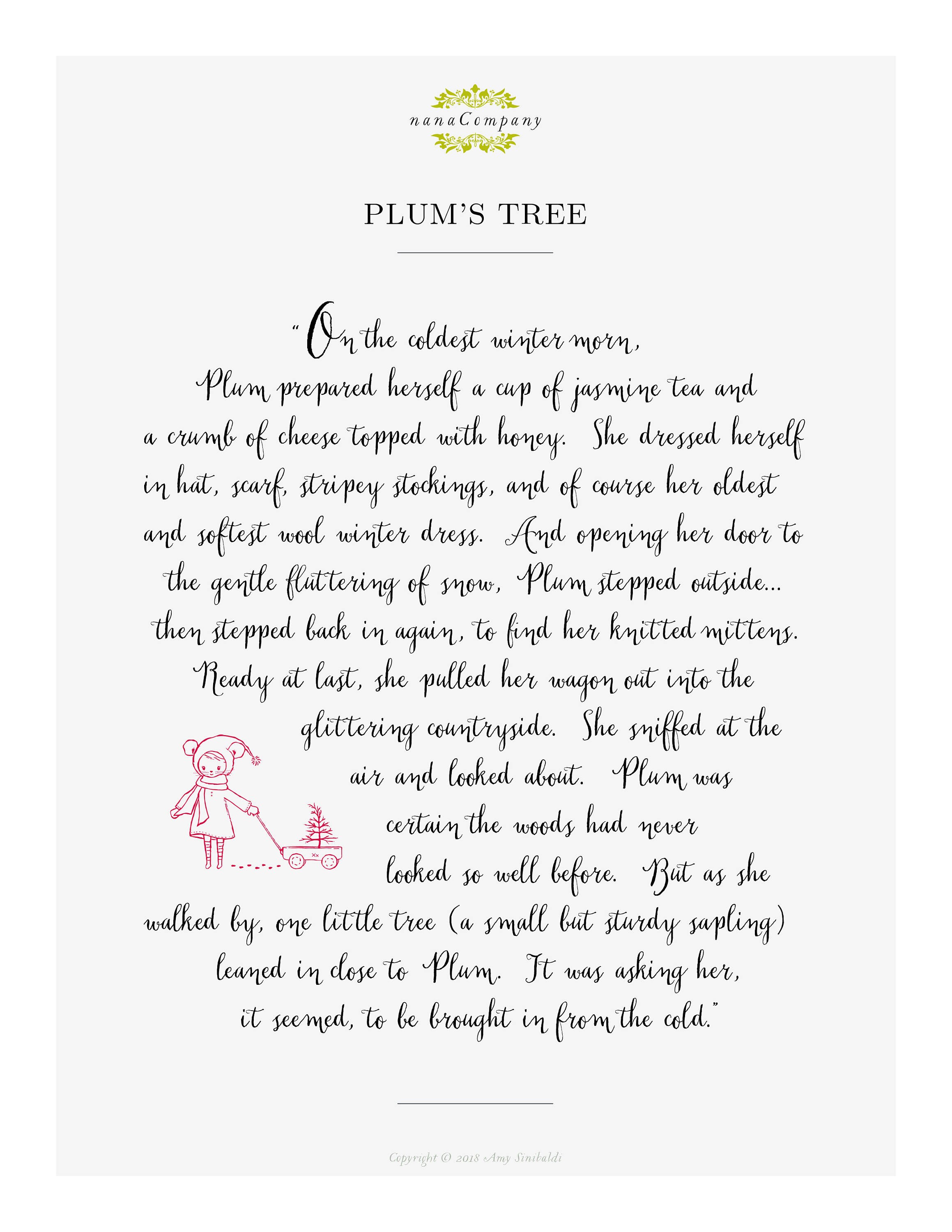Plum's Tree Embroidery PDF Pattern - Etsy