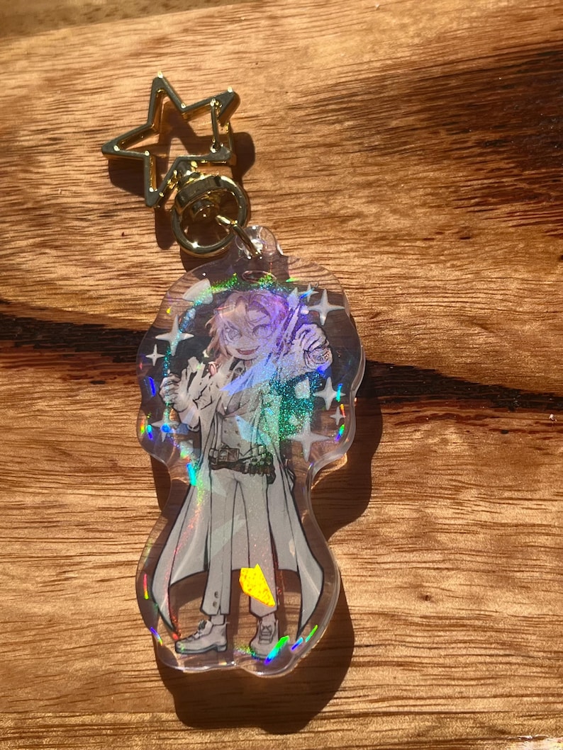 Identity V Keychains | 2.5 Inches Acrylic Epoxy Holo | Norton | Luca ...