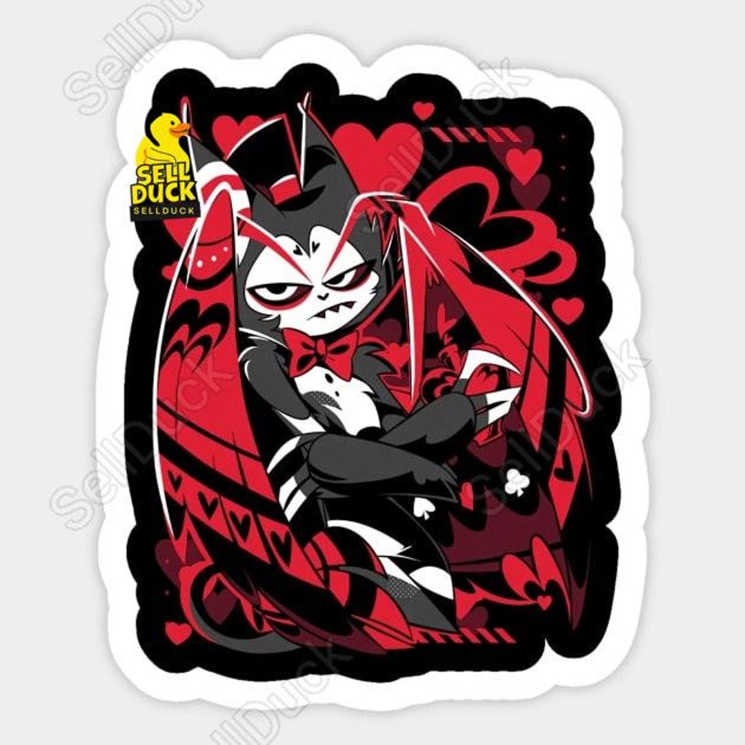 Hazbin Hotel Stickers, Hazbin Hotel Decal, Hazbin Hotel Car Sticker ...